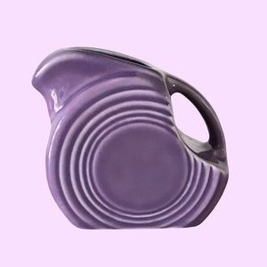 Fiestaware | Kitchen | Fiesta Lilac Miniature Disk Pitcher | Poshmark